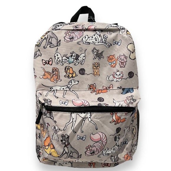 Disney | Bags | Disney Adult Cats Dogs Backpack 6 Print Cheshire Cat ...